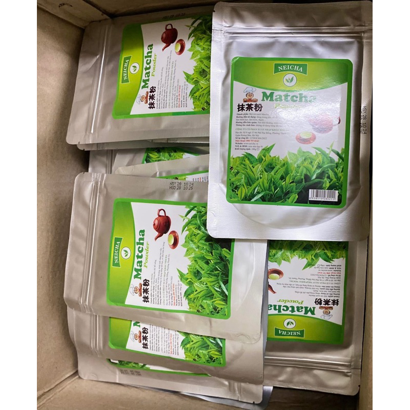 Bột Matcha Đài Loan Neicha Mũ Trắng 100G | Shopee Việt Nam