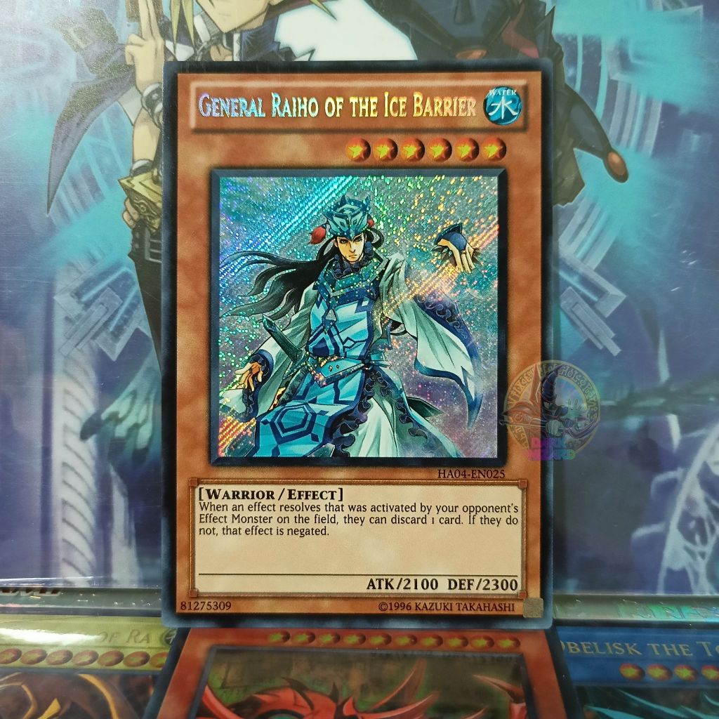 General Raiho Of The Ice Barrier – HA04-EN025 – Secret Rare [Thẻ bài ...
