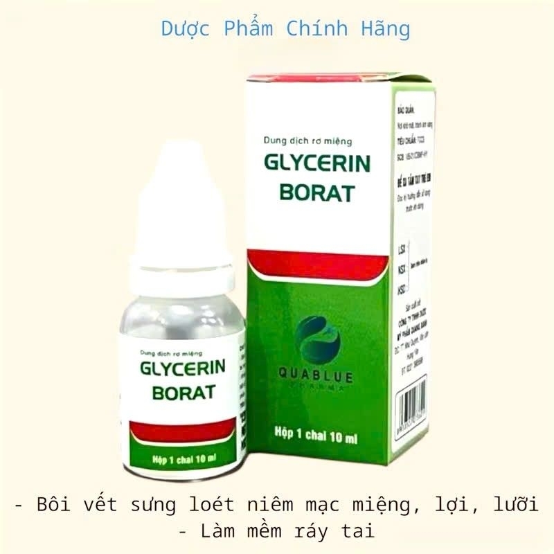(10 chai) Dung dịch rơ miệng, giảm chứng ngứa sưng nhiệt miệng lợi ...