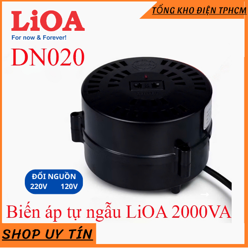 [CHÍNH HÃNG] Biến áp tự ngẫu LiOA 2000VA DN020 - Bộ đổi nguồn LiOA ...