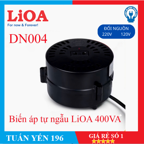 Bộ đổi nguồn 220v sang 120v lioa 400va HÀNG CHÍNH HÃNG dùng cho thiết bị điện của Mỹ | Shopee ...