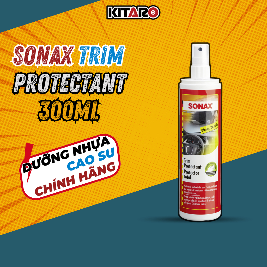 Sonax Trim Protectant Glossy 300ml - Dưỡng Nhựa, Cao Su | Shopee Việt Nam