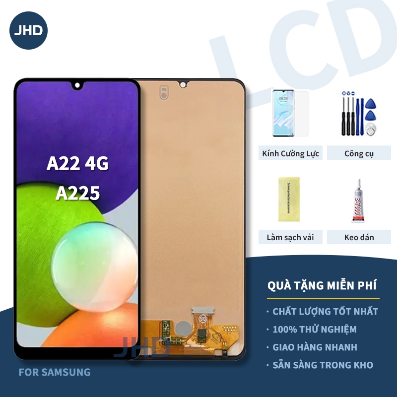 Dành Cho SAMSUNG Galaxy A22 4G A225 Lắp ráp màn hình LCD thay thế ...