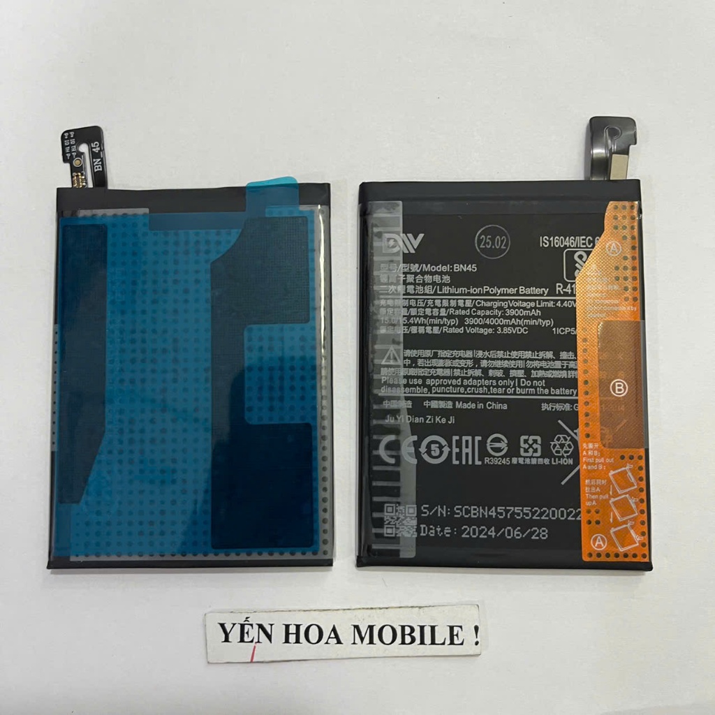 Pin BN45 dành cho xiaomi redmi note 5 (Tặng : Tuavit sửa chữa lắp ráp ...
