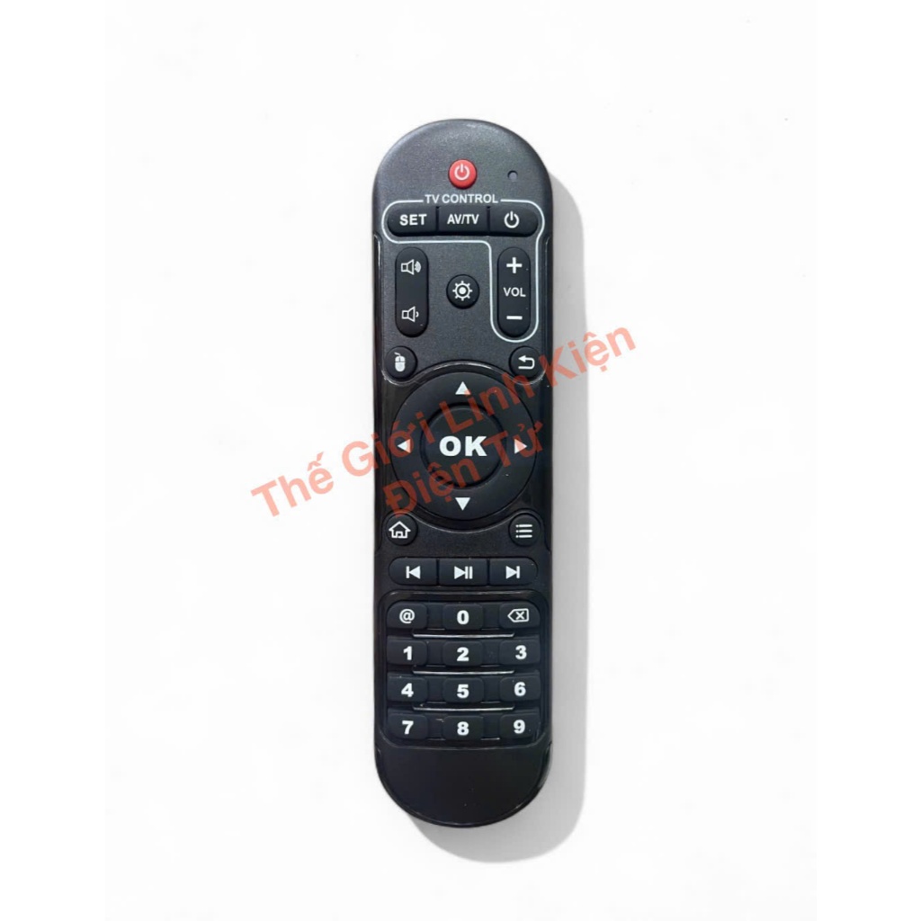 Điều khiển remote Android Tv Box ( học được lệnh ) X96 Max, MX10 Pro ...