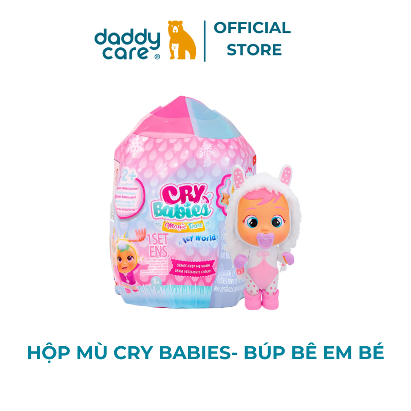 Hộp mù baby Cry búp bê em bé biết khóc kèm phụ kiện IMC Cry Babies ...