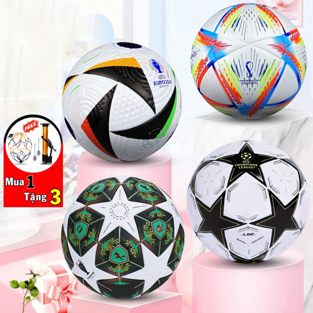 Bóng Đá King Ball Trẻ Em Size Số 4 5 Chính Hãng Trái Banh Euro Ngoại ...