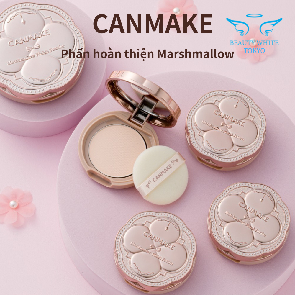CANMAKE Marshmallow Finish Powder Làn da mềm mịn như marshmallow MB/MI/ML/MO Nội địa Nhật ...