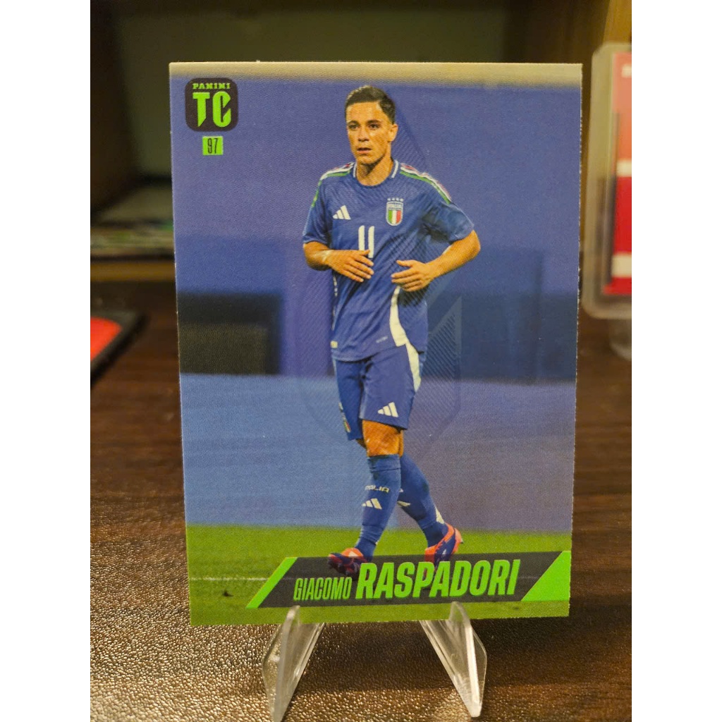 Thẻ Giacomo Raspadori Panini Top Class Pure Football 2025 (Italy ...