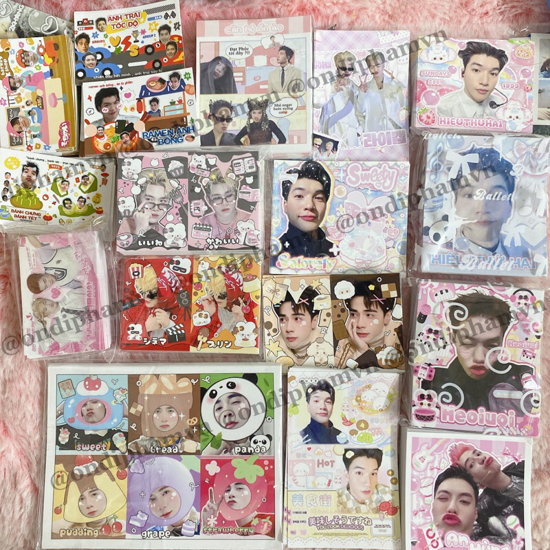 [Mix] Box mix sticker nhiều mẫu | Shopee Việt Nam