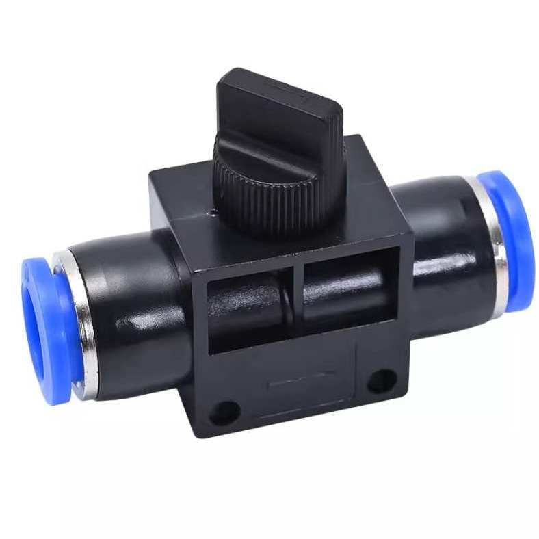 Van Tiết Lưu Van Có Khóa Điều Áp Khí nén Nối Nhanh - HVFF-4,HVFF-6,HVFF-8,HVFF-10,12 (Có xuất ...