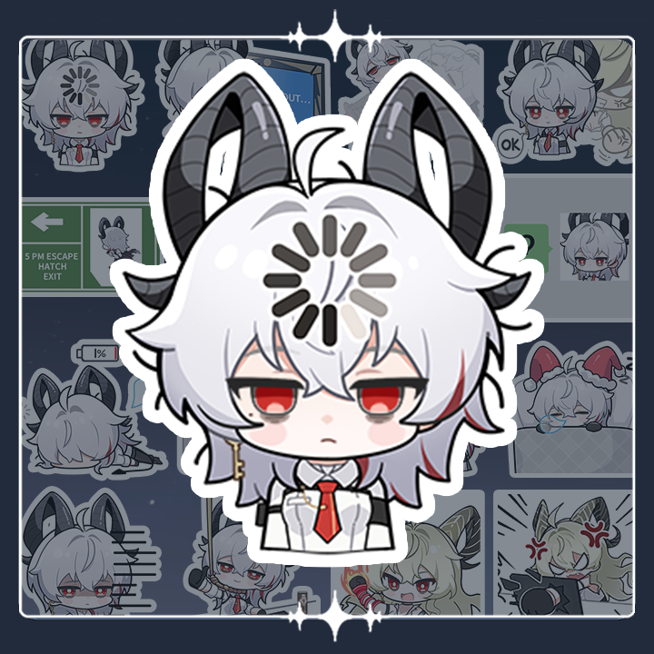 [Wuthering Waves] Sticker Zani - Hình dán chibi zani | Shopee Việt Nam