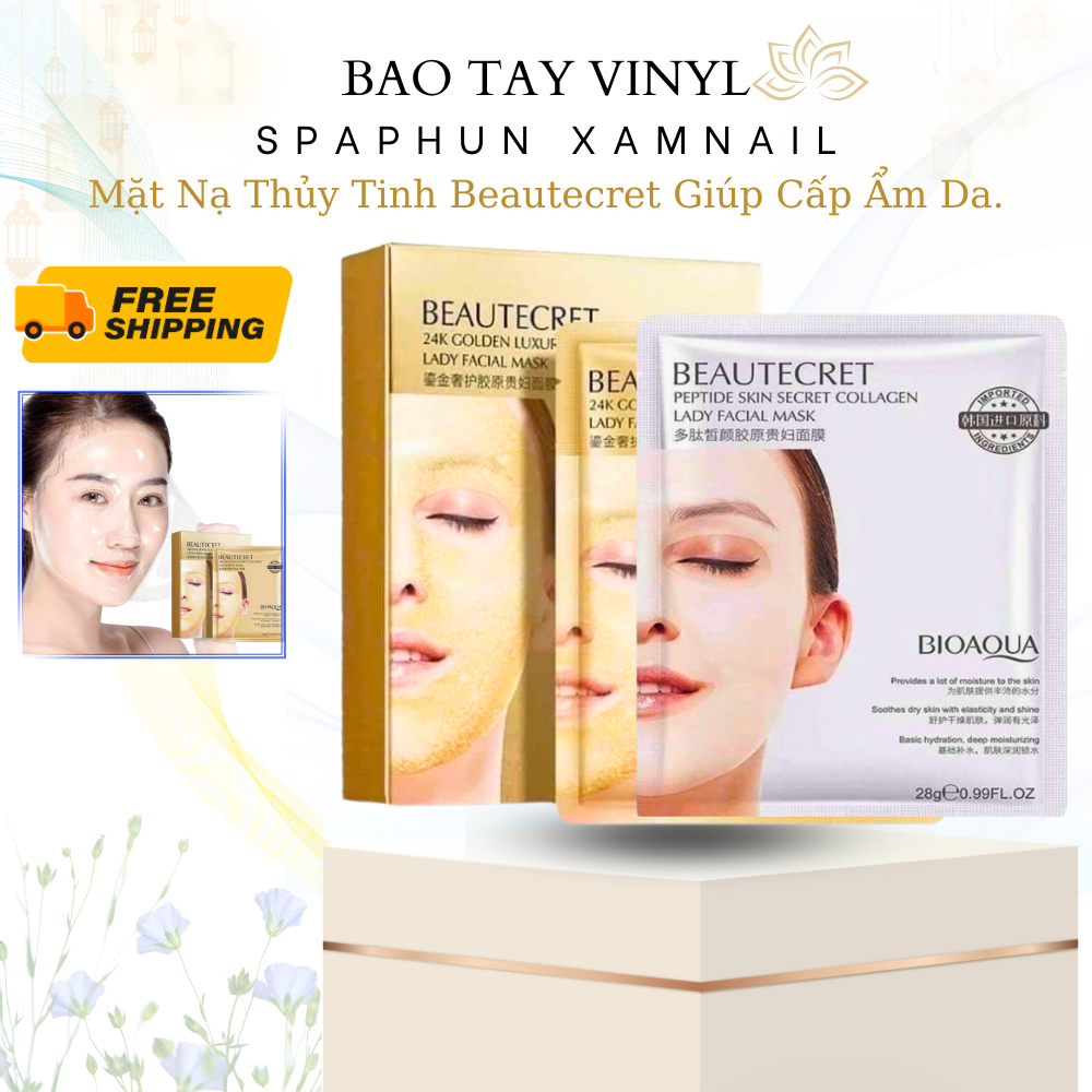 Mặt Nạ Thủy Tinh Chính Hãng Beautecret Giúp Cấp Ẩm Da. | Shopee Việt Nam