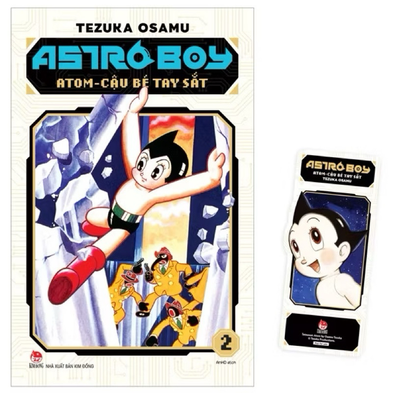 Truyện tranh | Astro Boy - Atom - Cậu Bé Tay Sắt - Tập 2 - Tặng Kèm Bookmark | Shopee Việt Nam