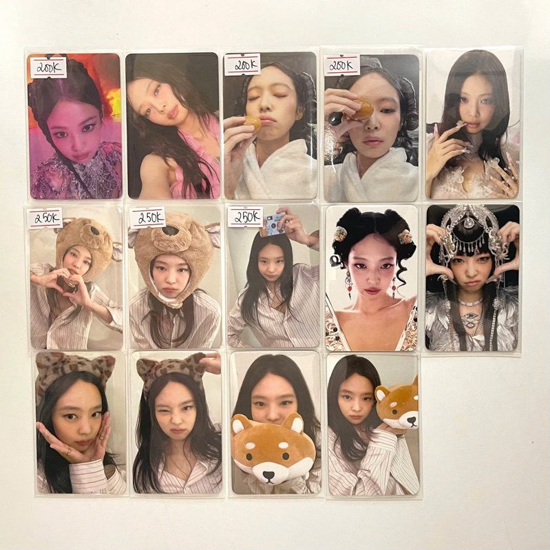Card ảnh JENNIE album RUBY POB chính hãng được chọn | Shopee Việt Nam