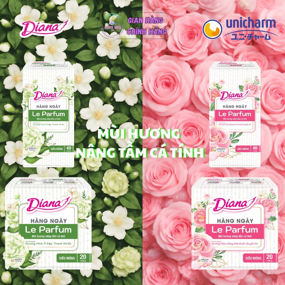 BVS Diana Hàng Ngày Le Parfum - Hương Nhài Ả Rập & Mộc Hồng Anh Quốc ...