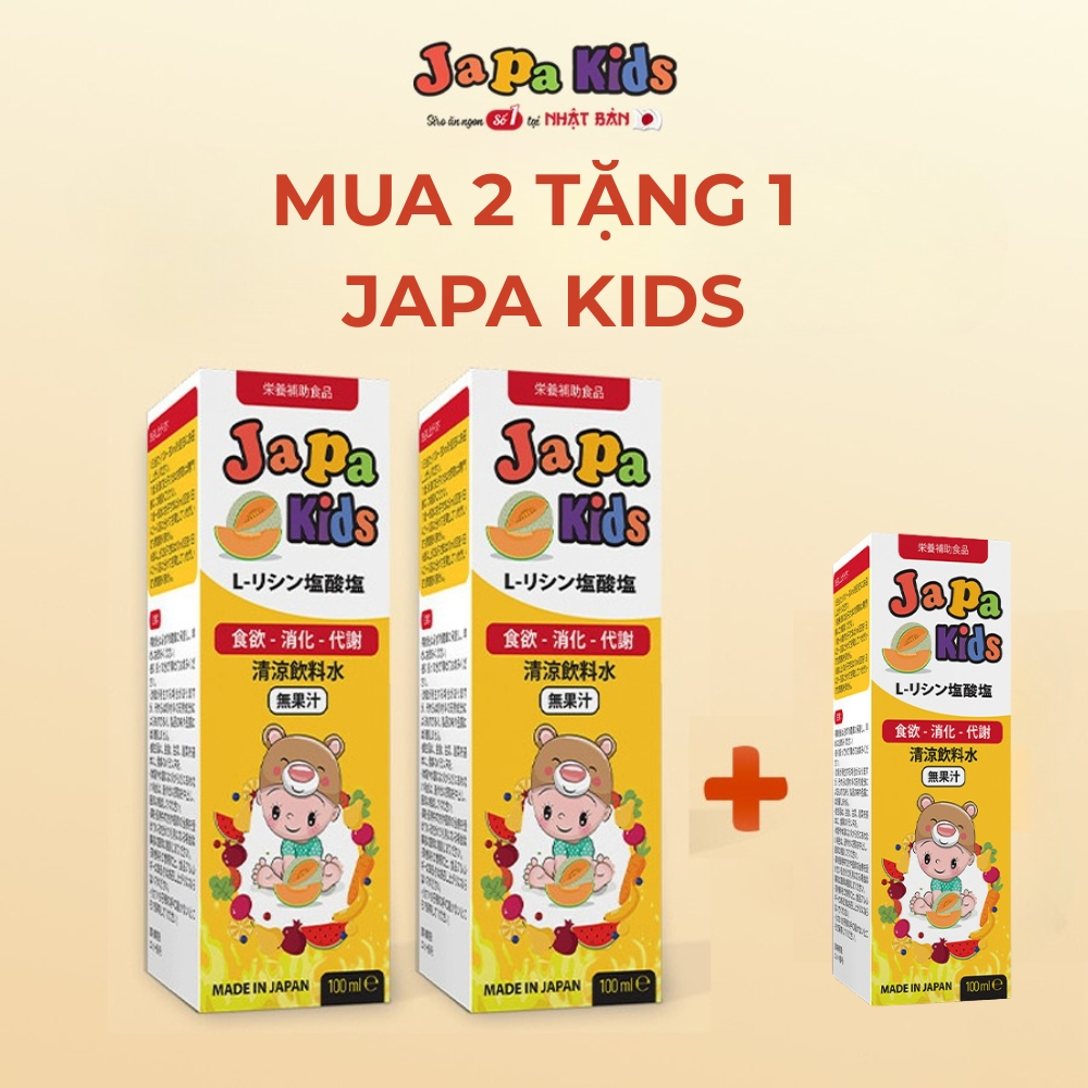 [ Combo 2 Tặng 1 ] Siro Japa Kids Chính Hãng Kích Thích Ăn Ngon, Tăng ...
