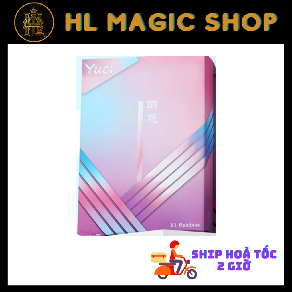 Bộ bài tây Yuci X1 Pink Purple Rainbow Playing Cards - Chính Hãng | Shopee Việt Nam