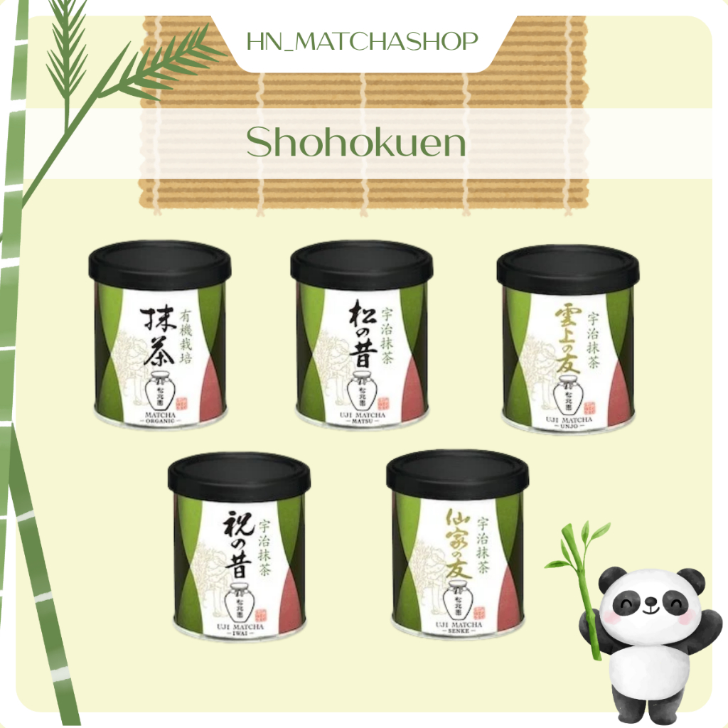 Matcha hãng Shohokuen | Matcha Nhật Bản: Kumo no Shiro, Kaoru no Shiro ...