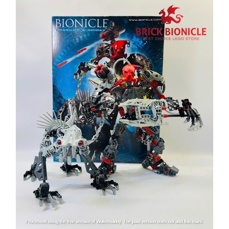LEGO BIONICLE - ĐỒ CHƠI LẮP RÁP BIONICLE - 8924 Maxilos and Spinax ...
