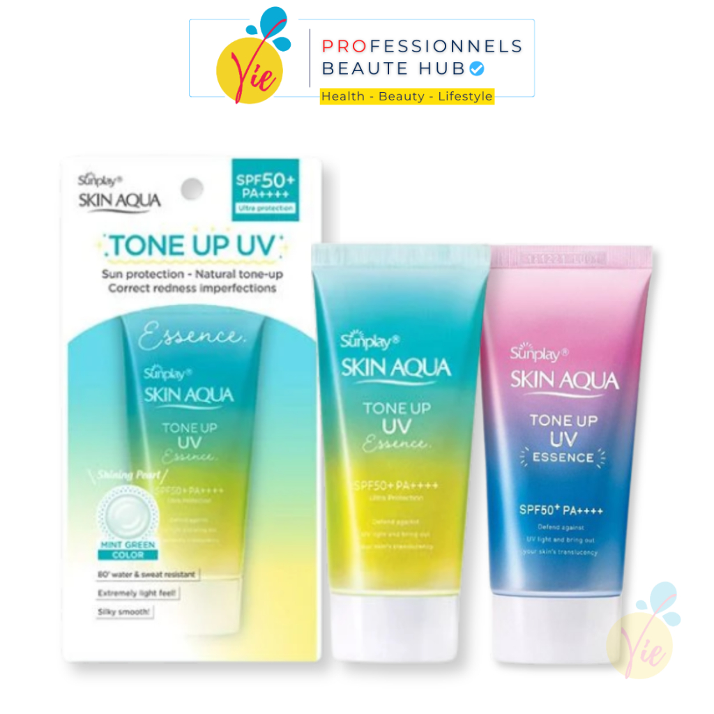 Kem Chống Nắng SUNPLAY Skin Aqua Tone Up UV Essence SPF50+ PA+ Nâng Tone Tự Nhiên | Shopee Việt Nam