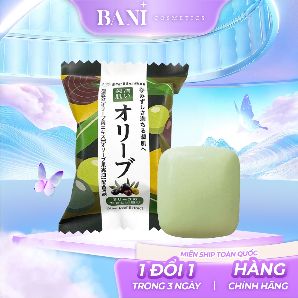 Xà Phòng Cấp Ẩm Và Dưỡng Mịn Da Olive Pelican Family Soap (80g ...