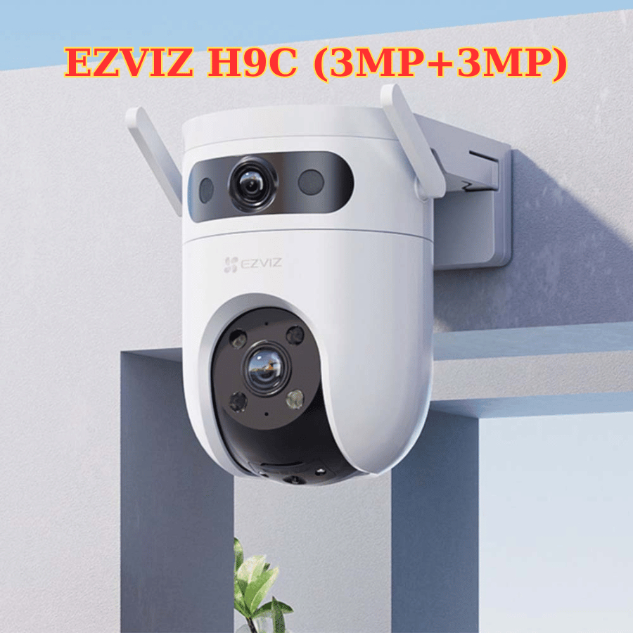 Camera wifi Ezviz ngoài trời H9C 6MP Dual 2K chính hãng, đàm thoại, màu ...