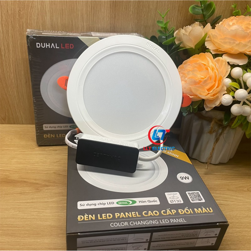 Đèn led âm trần đổi màu Duhal, KDMT0071 KDMT0091 KDMT0121, (7w , 9w ...