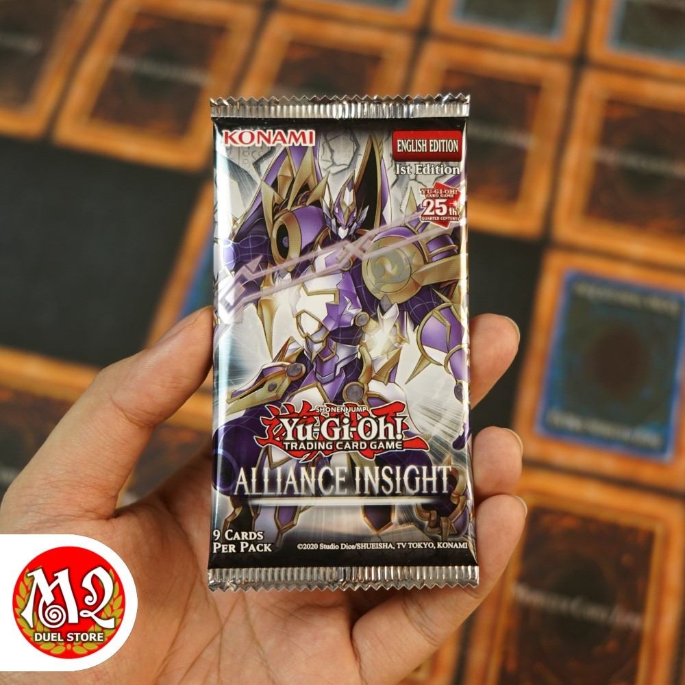 Gói thẻ bài Yugioh TCG Alliance Insight Booster Pack - ALIN Chính hãng Konami Anh Quốc UK ...