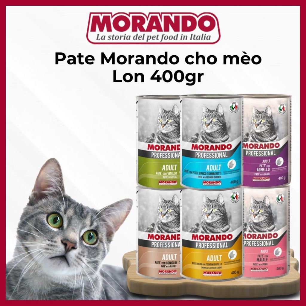 Pate Morando Professional Dành Cho Mèo - Morando Ý Nhập Khẩu Chính Hãng ...