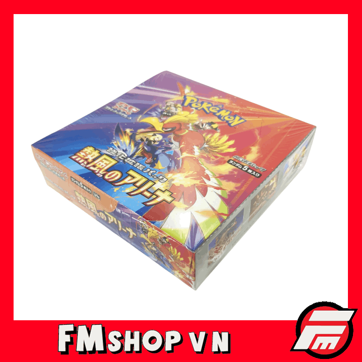 (New) Bộ Bài TCG Pokemon SV9A Hot Wind Arena Booster Box | Shopee Việt Nam