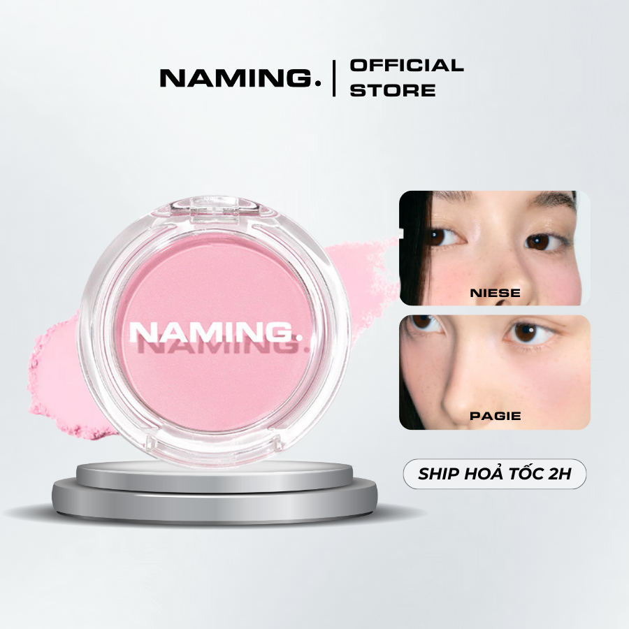 Phấn má hồng mịn lì NAMING Fluffy Powder Blush 3.2g | Shopee Việt Nam