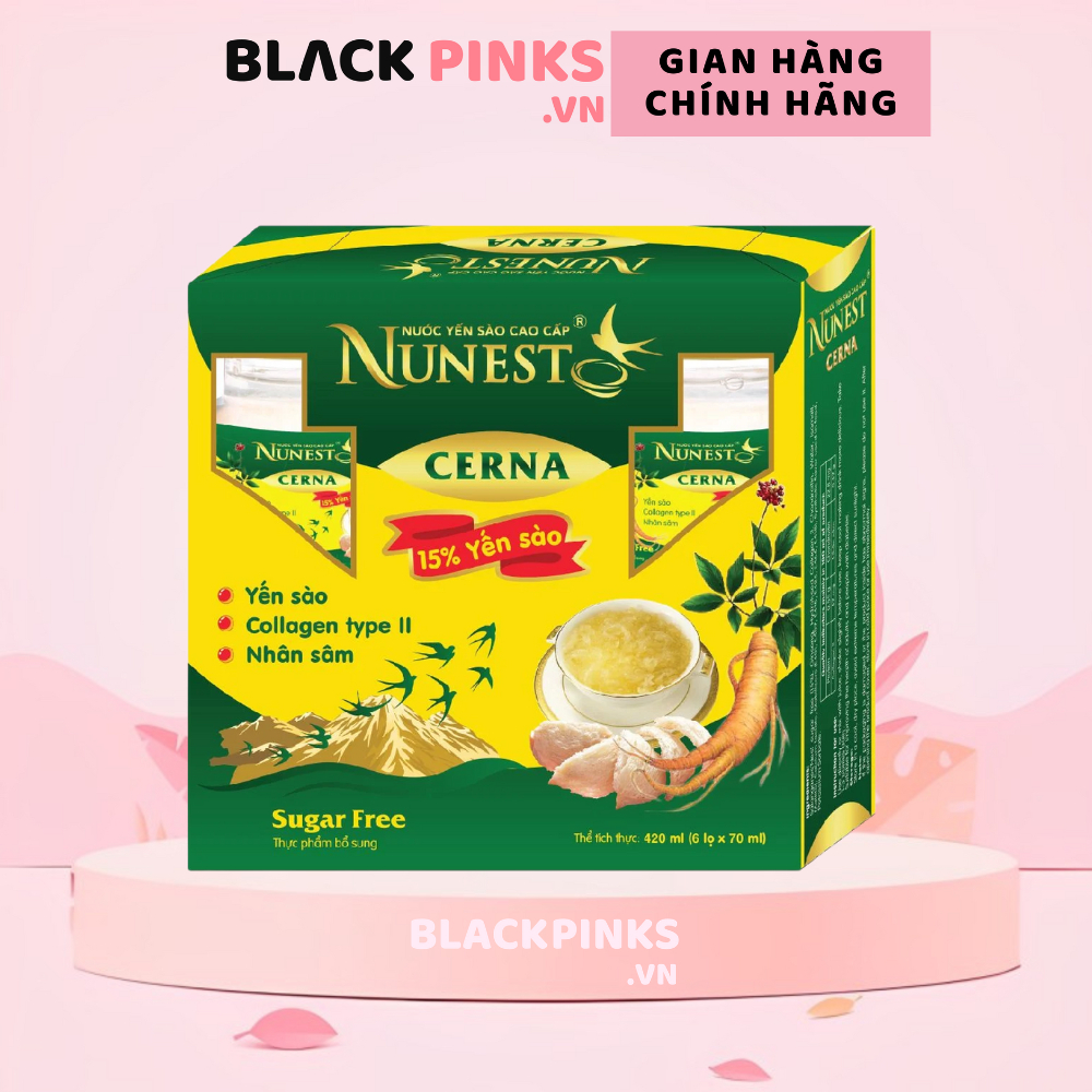 Hộp/lốc 6 lọ nước yến Nunest Cerna 70ml | Shopee Việt Nam