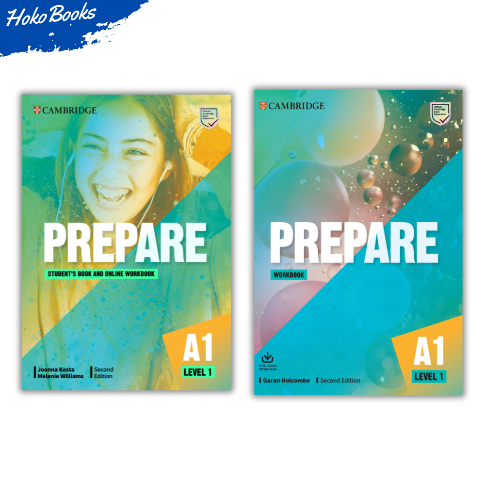 Sách Cambridge PREPARE Level 1 ( Student’s Book- Workbook) Bản 2nd edition | Shopee Việt Nam