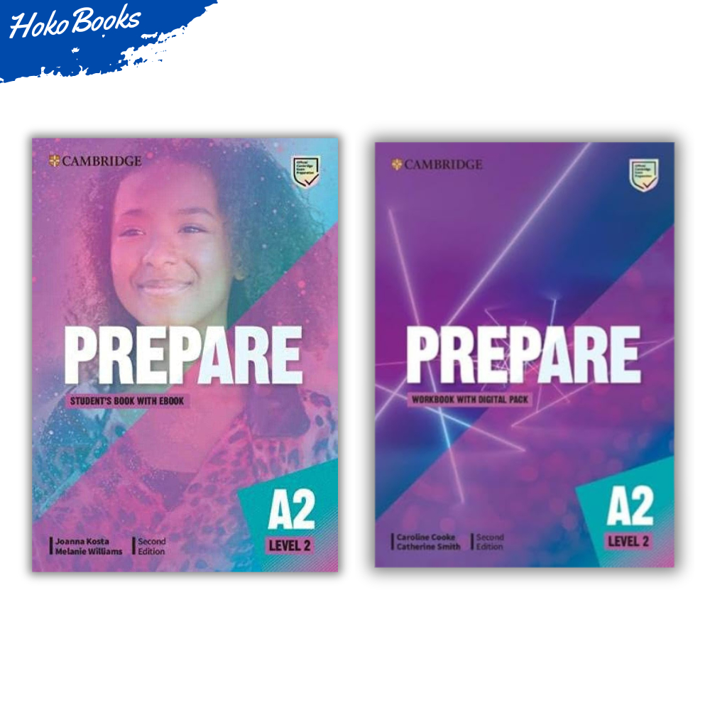Sách Cambridge PREPARE Level 2 ( Student’s Book- Workbook) Bản 2nd edition | Shopee Việt Nam