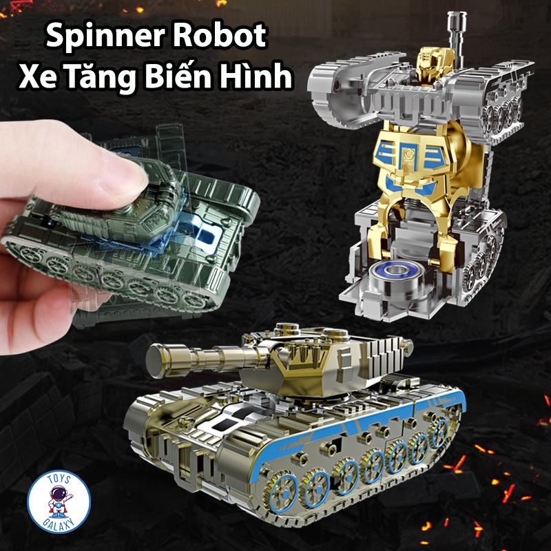 Đồ Chơi Con Quay Spinner Xe Tăng Biến Hình Robot, Con Quay Hồi Chuyển ...