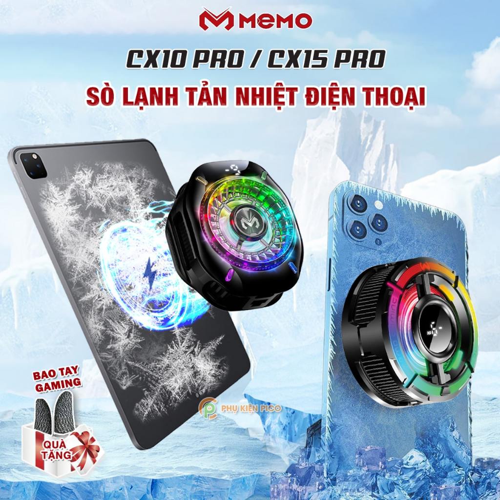 Quạt tản nhiệt điện thoại sò lạnh từ tính X12 Plus / CX07 / CX10 / CX15 ...