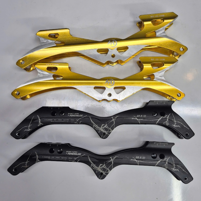Frame patin speed 3 bánh 110mm đã qua sử dụng | Shopee Việt Nam
