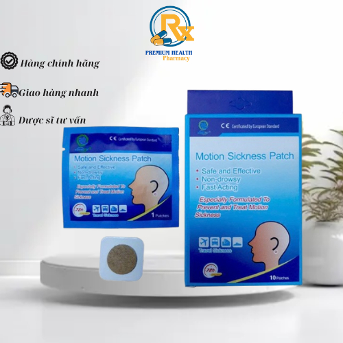 Miếng dán say tàu xe Fobelife Motion Sickness Patch- Giảm triệu chứng ...
