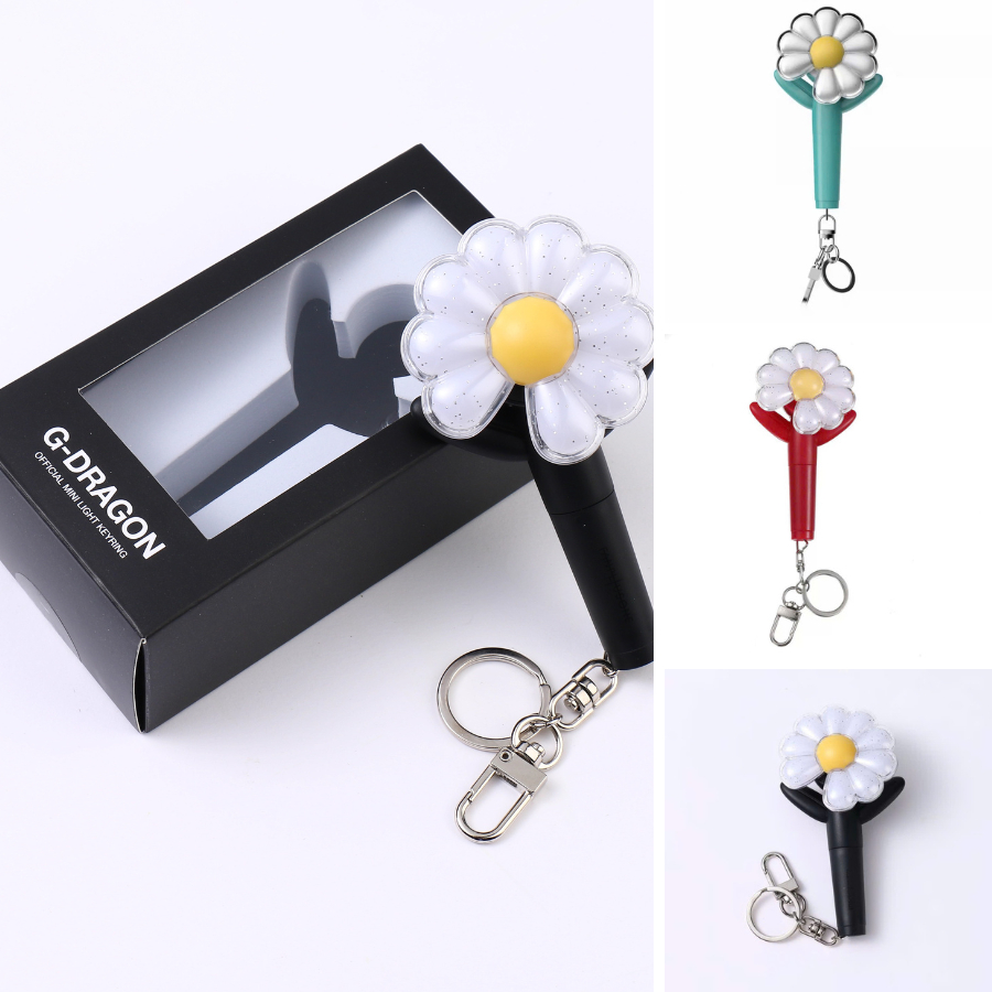 Móc Khóa G-Dragon Daisy Lightstick Mini – Mô Phỏng 1:1 Gậy Cổ Vũ, Có ...