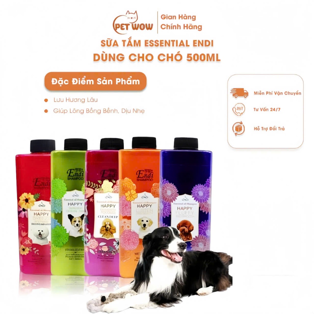 Sữa Tắm Chuyên Dùng Cho Chó Essential Endi 500ml, Sữa Tắm Cho Sóc Cho ...