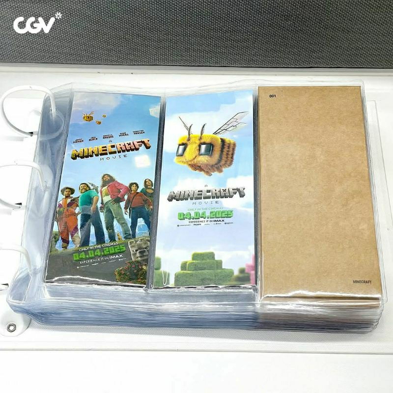 [Sưu tầm hàng new] Ticket No.001 - A Minecraft movie- Thẻ vé Minecraft ...