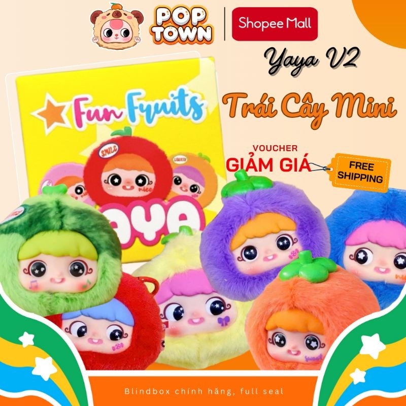 [HỎA TỐC] - YAYA TRÁI CÂY V2 MINI - Fruits - Blindbox, quà tặng, figure ...