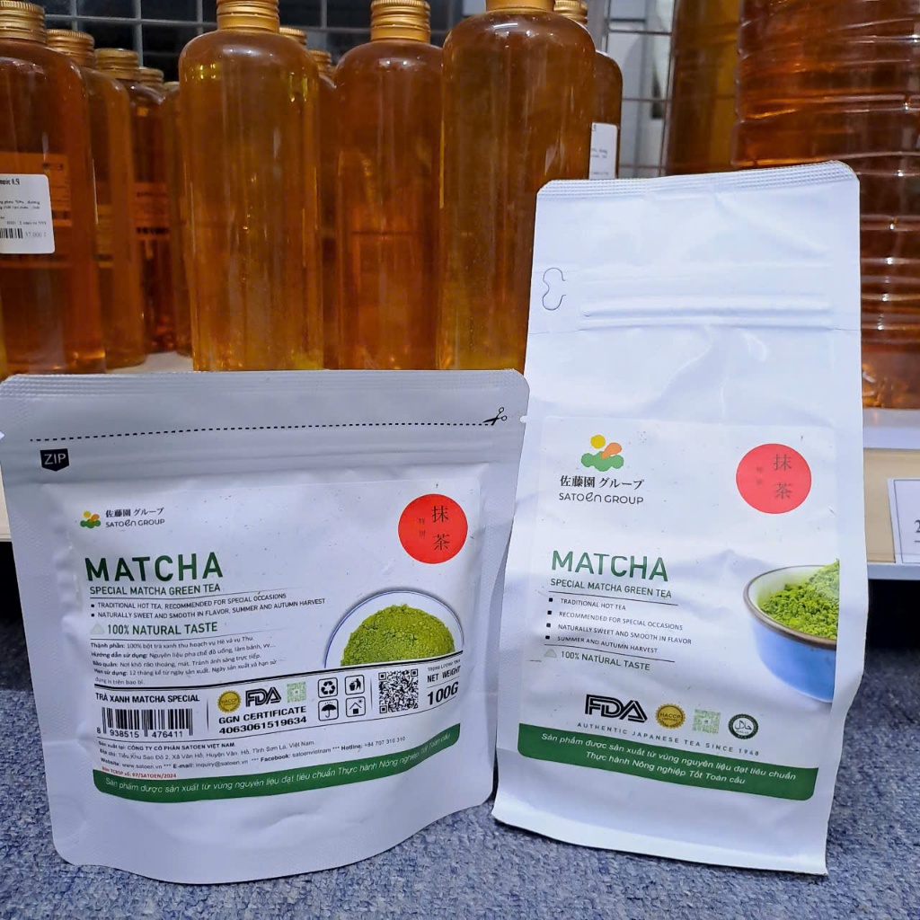 Satoen - Matcha Nhật Special 100g/ 250gr (Vụ Hè Thu) | Shopee Việt Nam