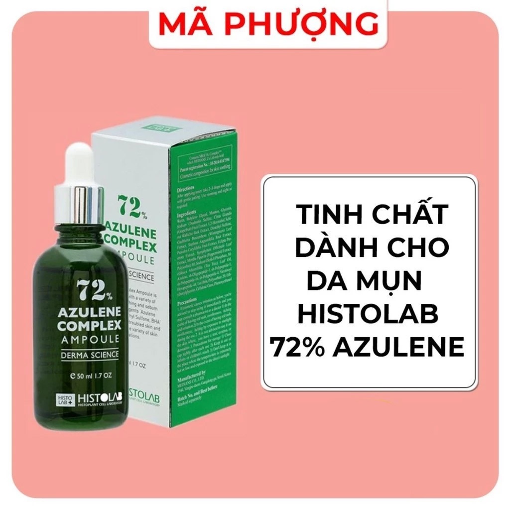 Tinh chất dành cho da mụn Histolab Azulene Complex Ampoule 72% - Mỹ ...