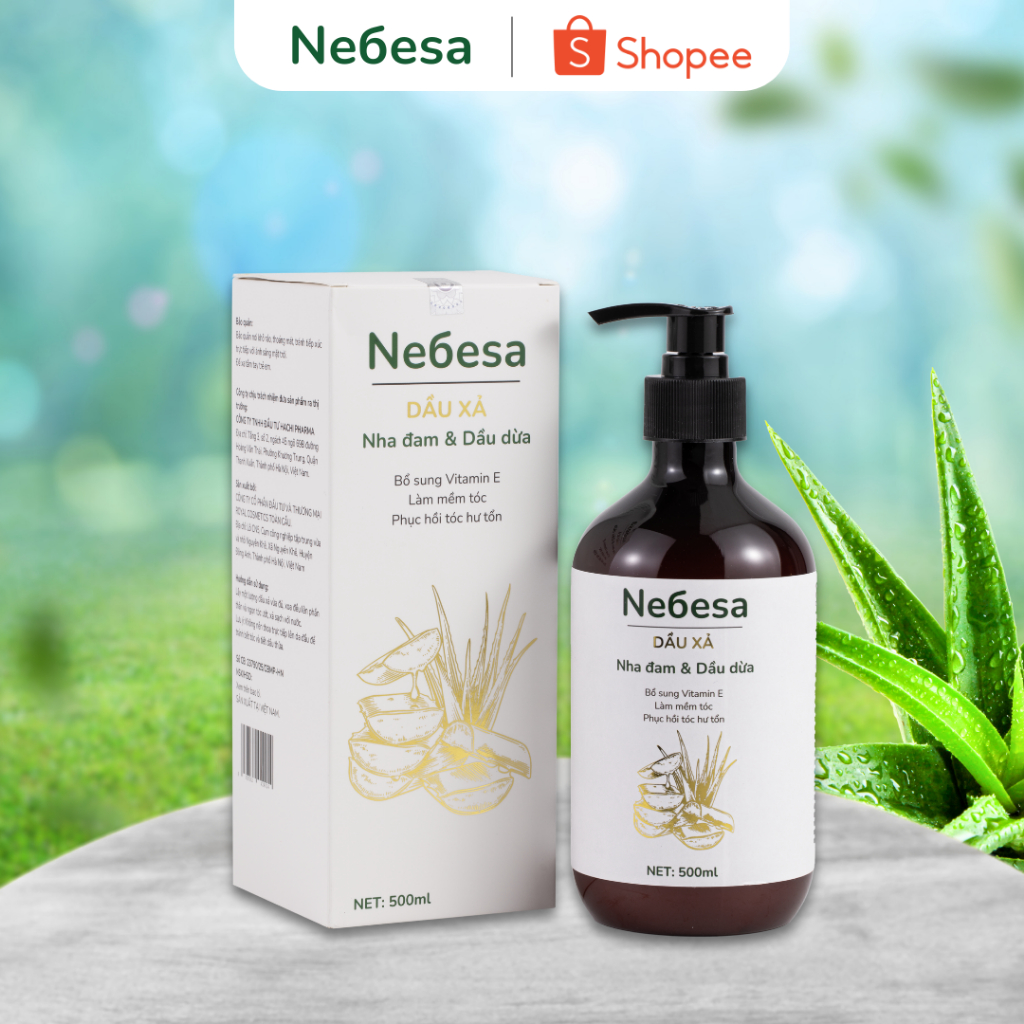 Dầu Xả Dược Liệu Nha Đam, Dầu Dừa Nebesa 500ml Hỗ Trợ Giảm Rụng Tóc dầu ...