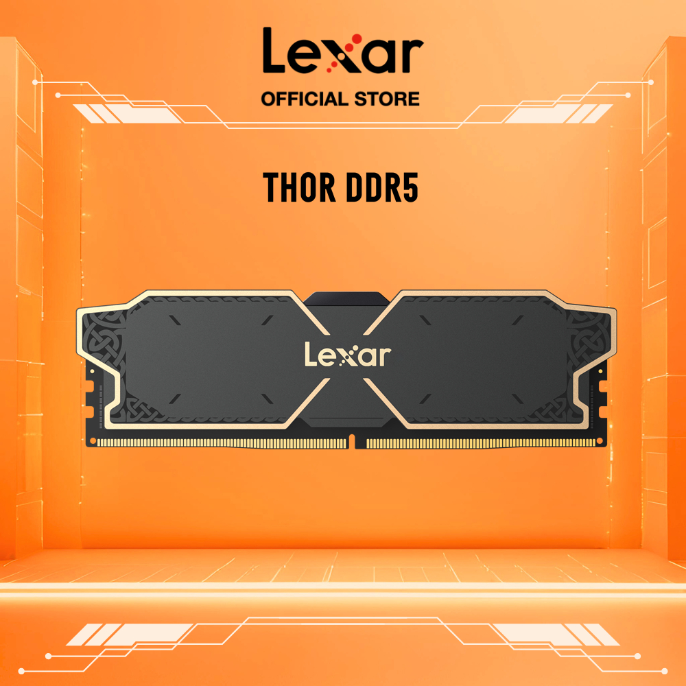RAM PC Lexar THOR 32GB UDIMM DDR5 6000MHz 1.3V tương thích Intel/AMD ...