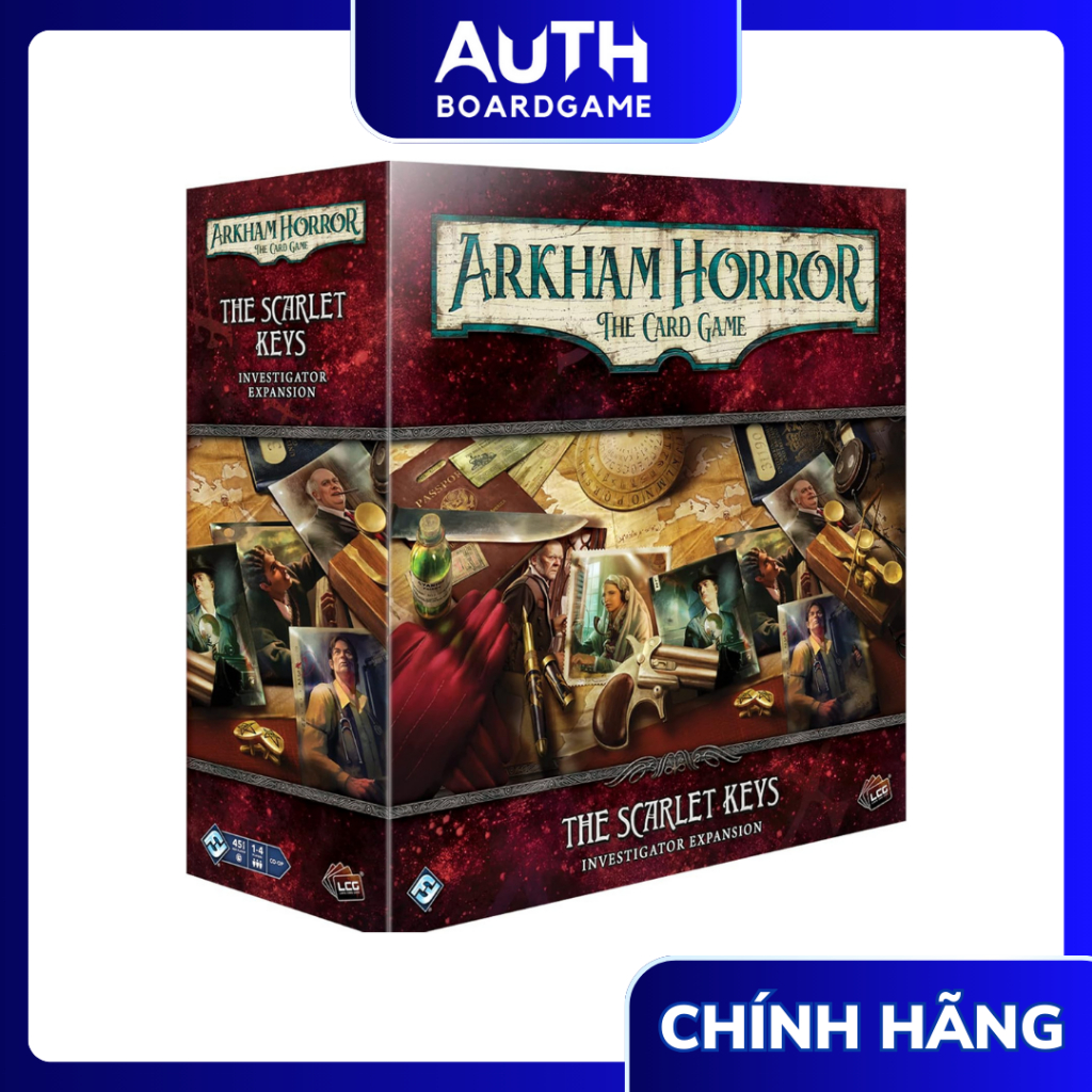 [Chính Hãng] Arkham Horror: The Card Game – The Scarlet Keys ...