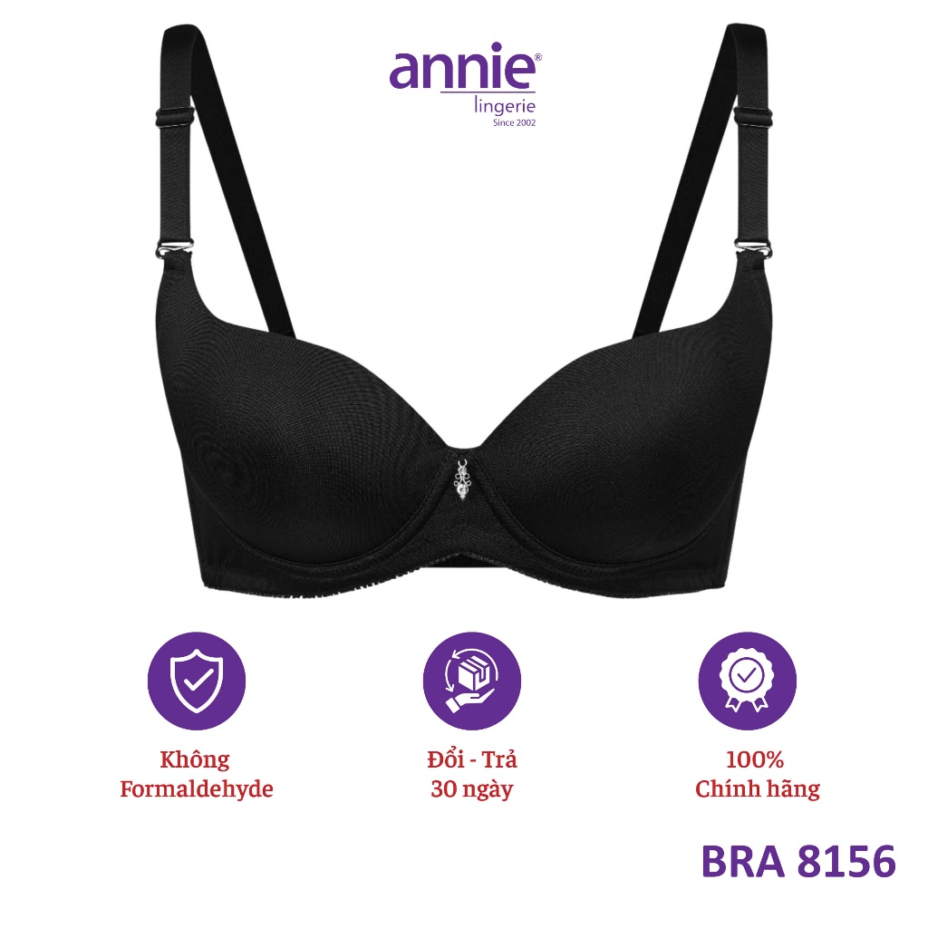 Áo ngực trơn định hình cao cấp annie Bra 8156 mút mỏng vừa thoải mái cả ...