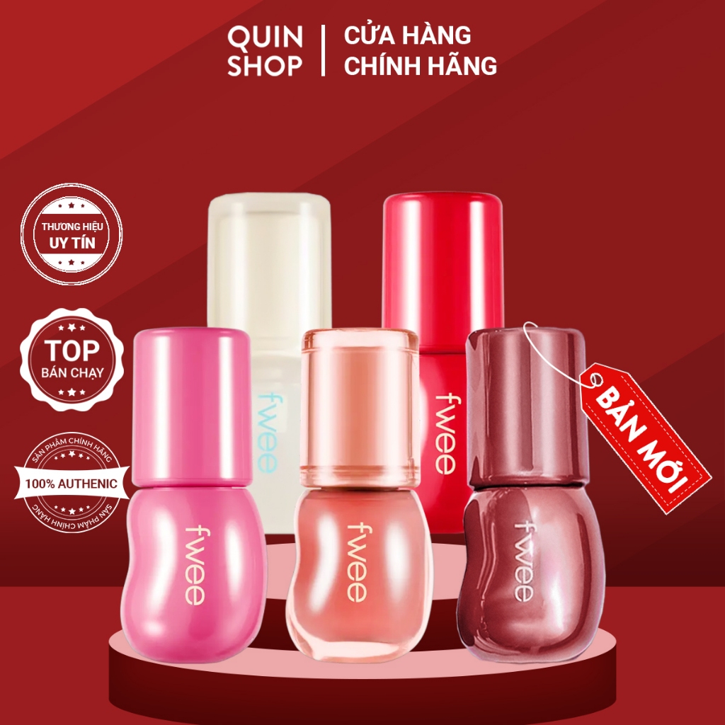 Son Bóng Fwee 3D Voluming Gloss, 4D Voluming Plumper, 3D Changing Gloss | Shopee Việt Nam